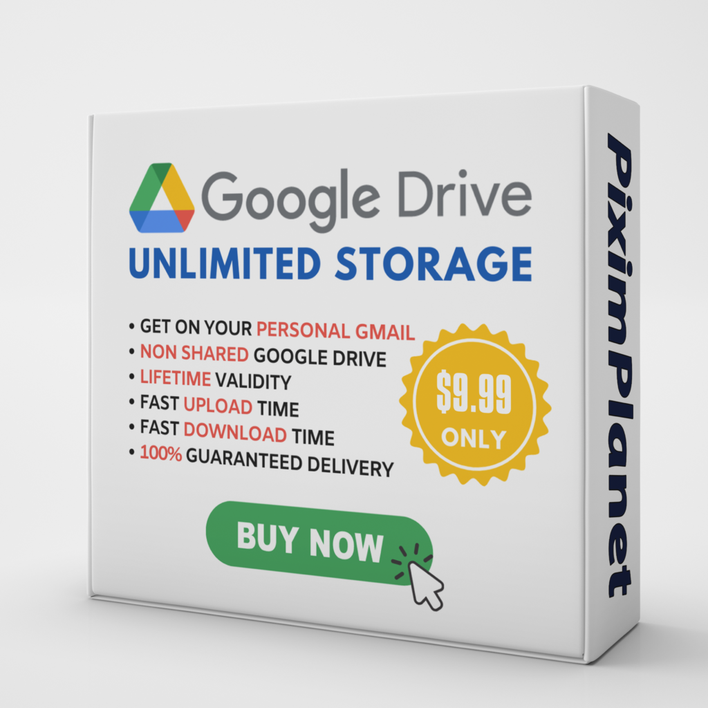 Drive Unlimited Storage Once in a Lifetime Deal - PIximPlanet